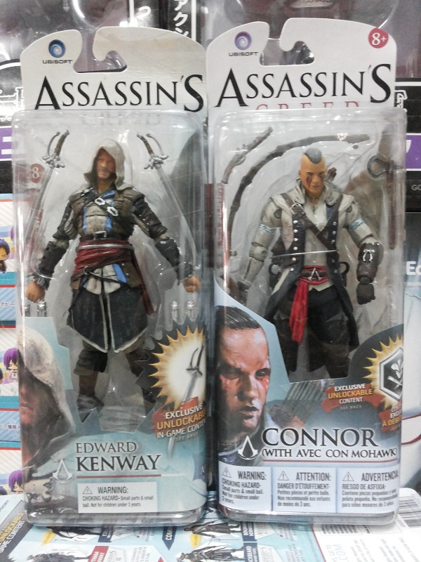Assassin's Creed - EDWARD KENWAY+CONNOR MOHAWK - ToytoonShop ของเล่น ...